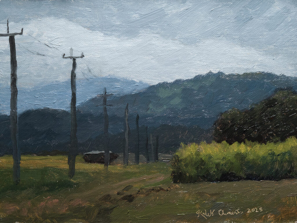 Country Poles - Kaleb Clements Fine Art